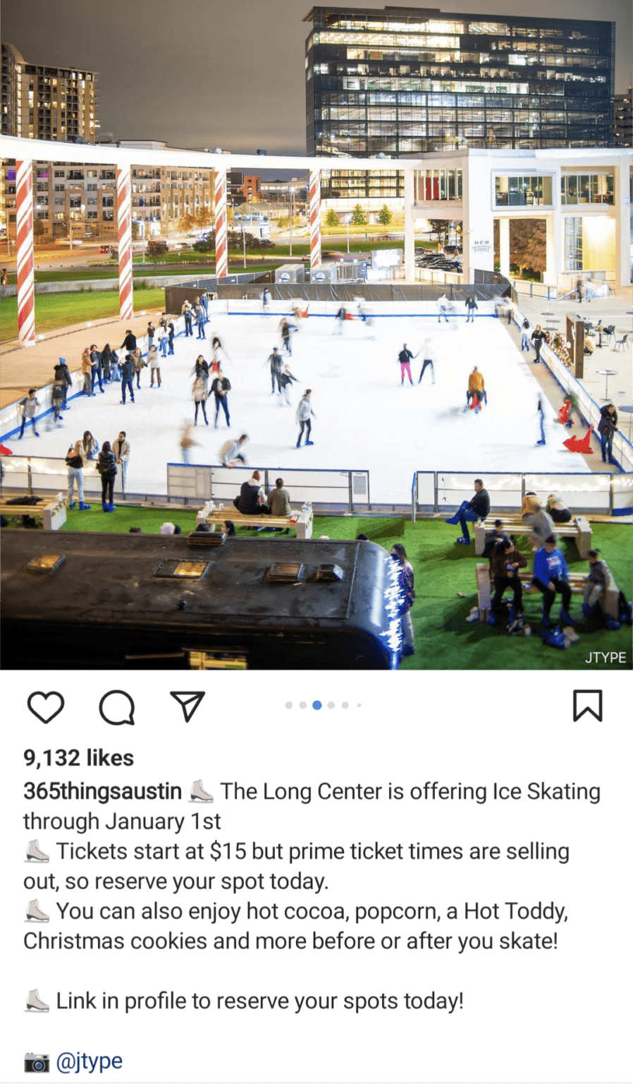 Winter Dreams Come True with Ice Skating at the Long Center - Long Center